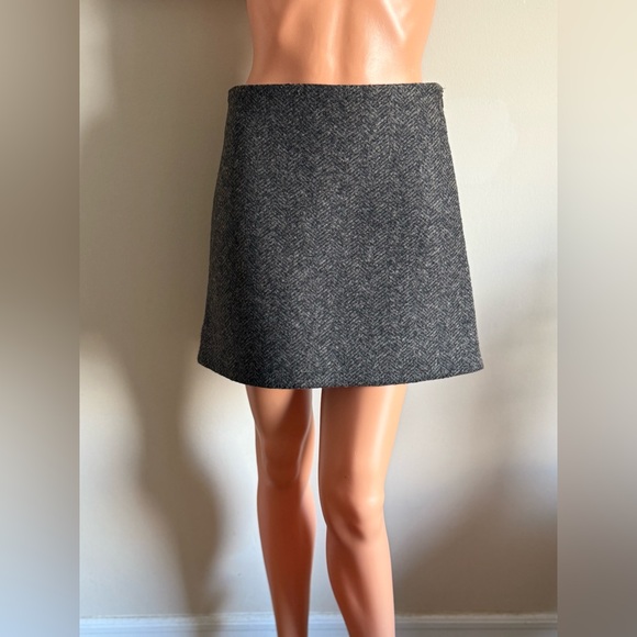 COS | Skirts | Cos Wool Mini Skirt | Poshmark